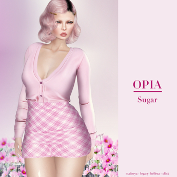Second Life Marketplace - OPIA Sugar Blouse Purple